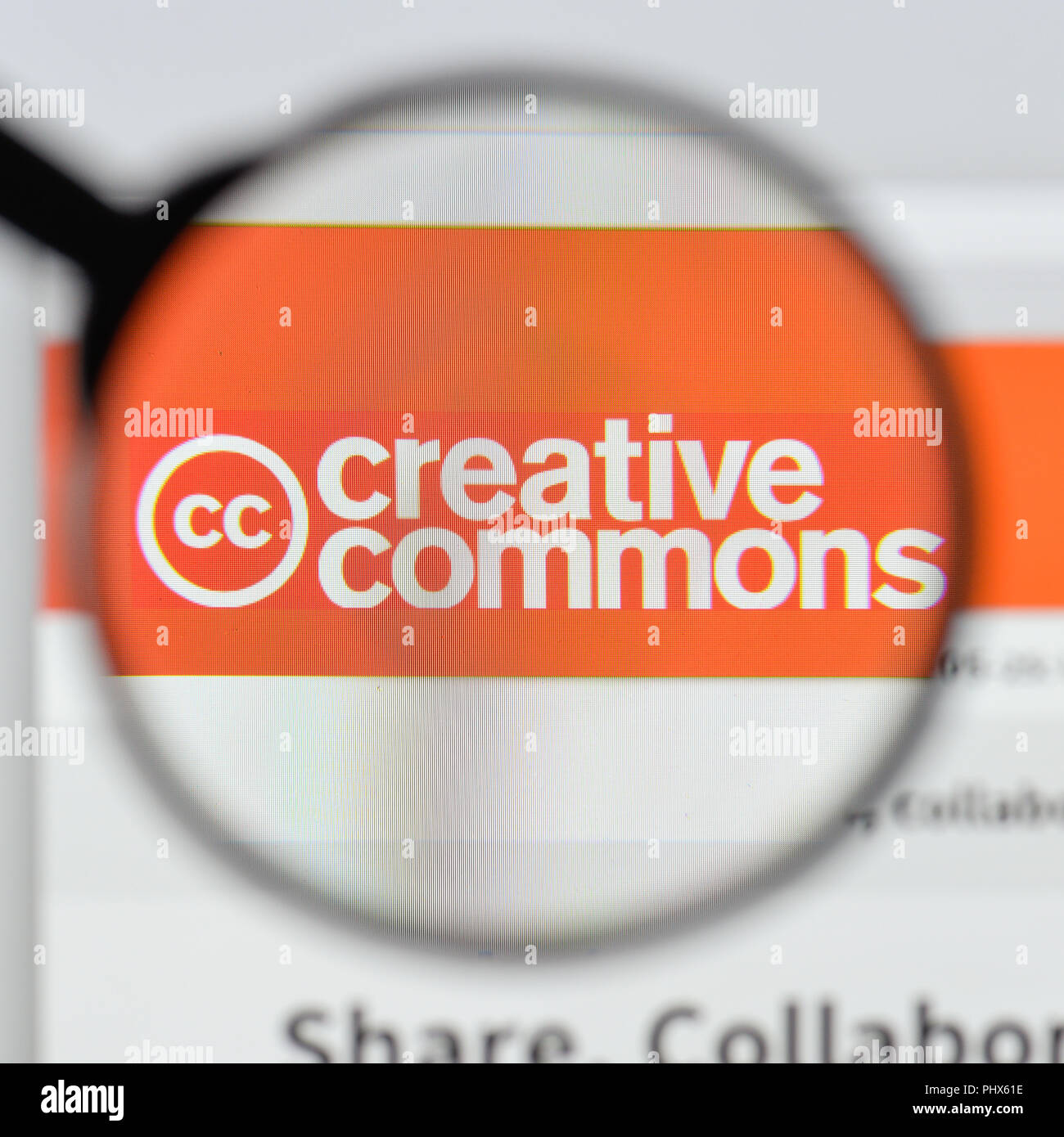 Creative commons logo hi-res stock photography and images - Alamy