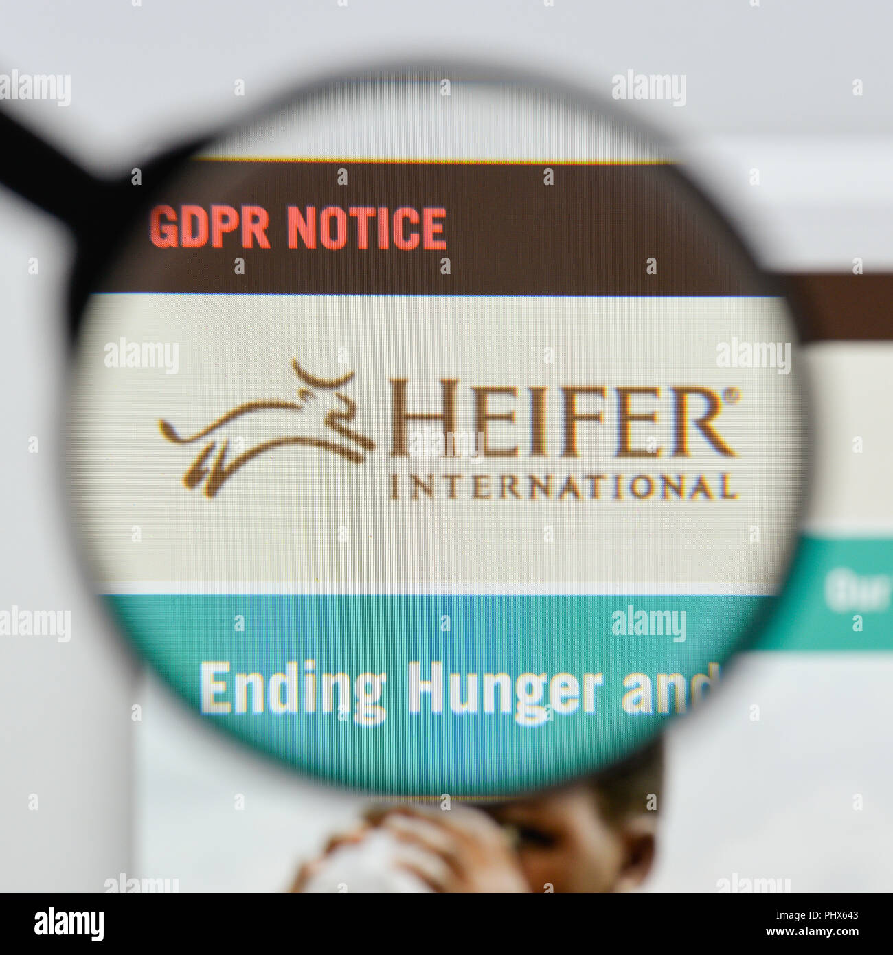 Heifer international logo hi-res stock photography and images - Alamy