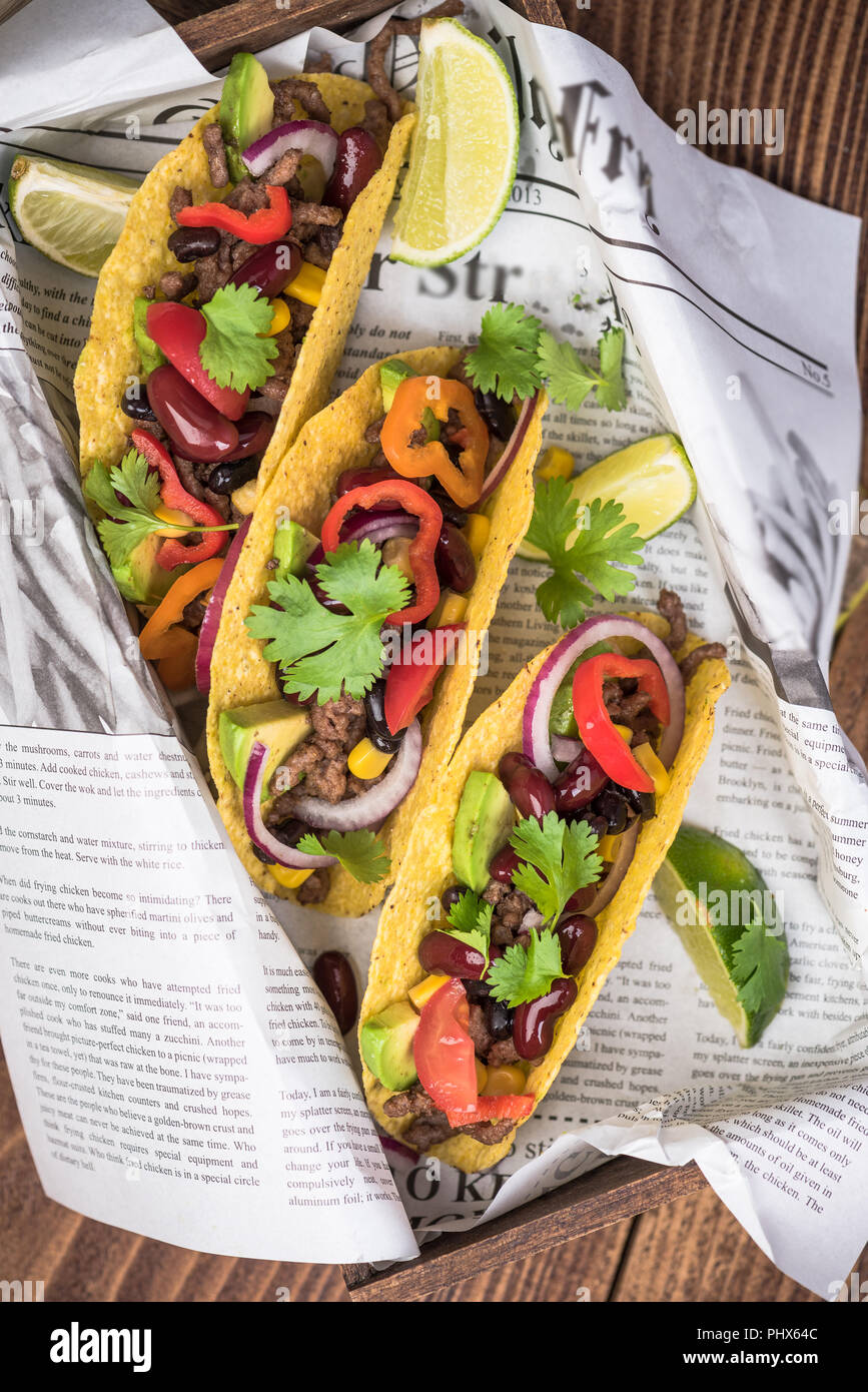 Tacos bar hi-res stock photography and images - Alamy