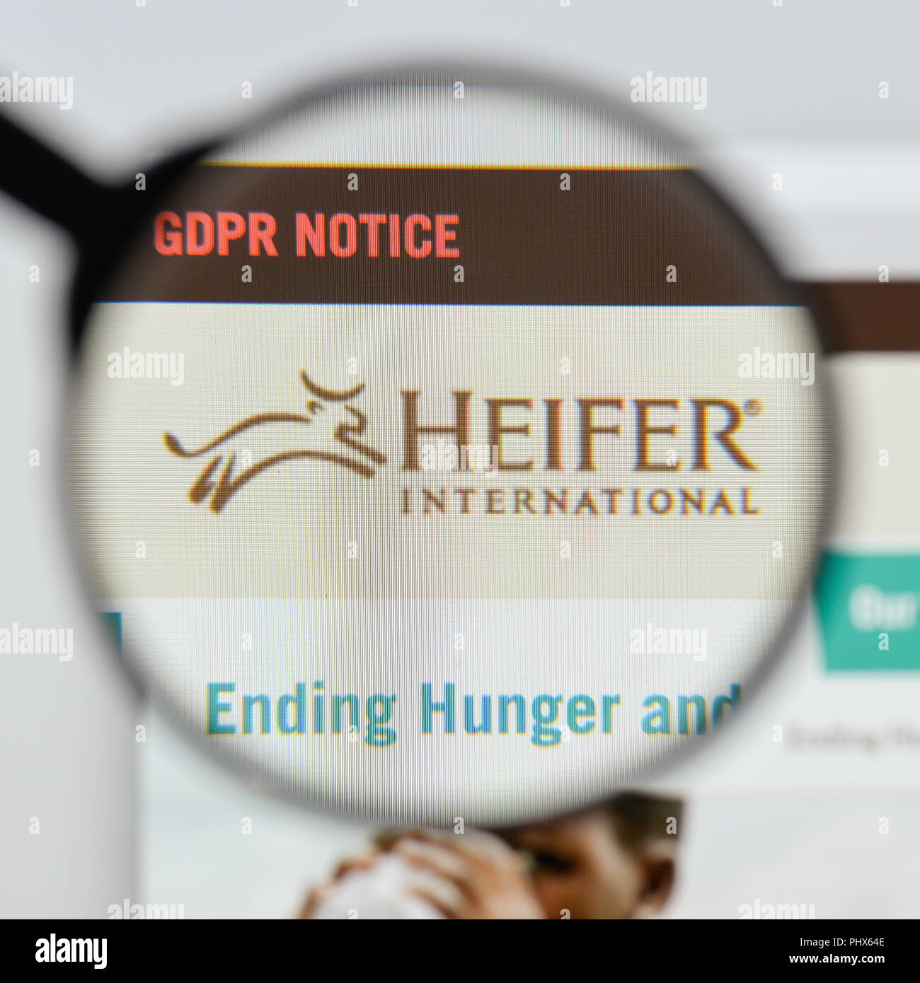 Heifer international logo hi-res stock photography and images - Alamy