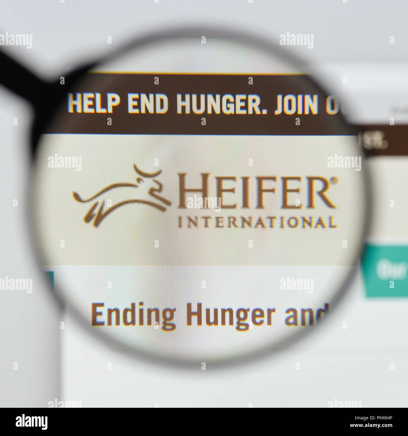 Heifer international logo hi-res stock photography and images - Alamy