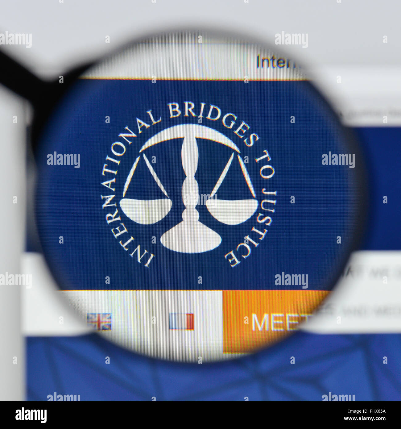 Justice logo hi-res stock photography and images - Alamy