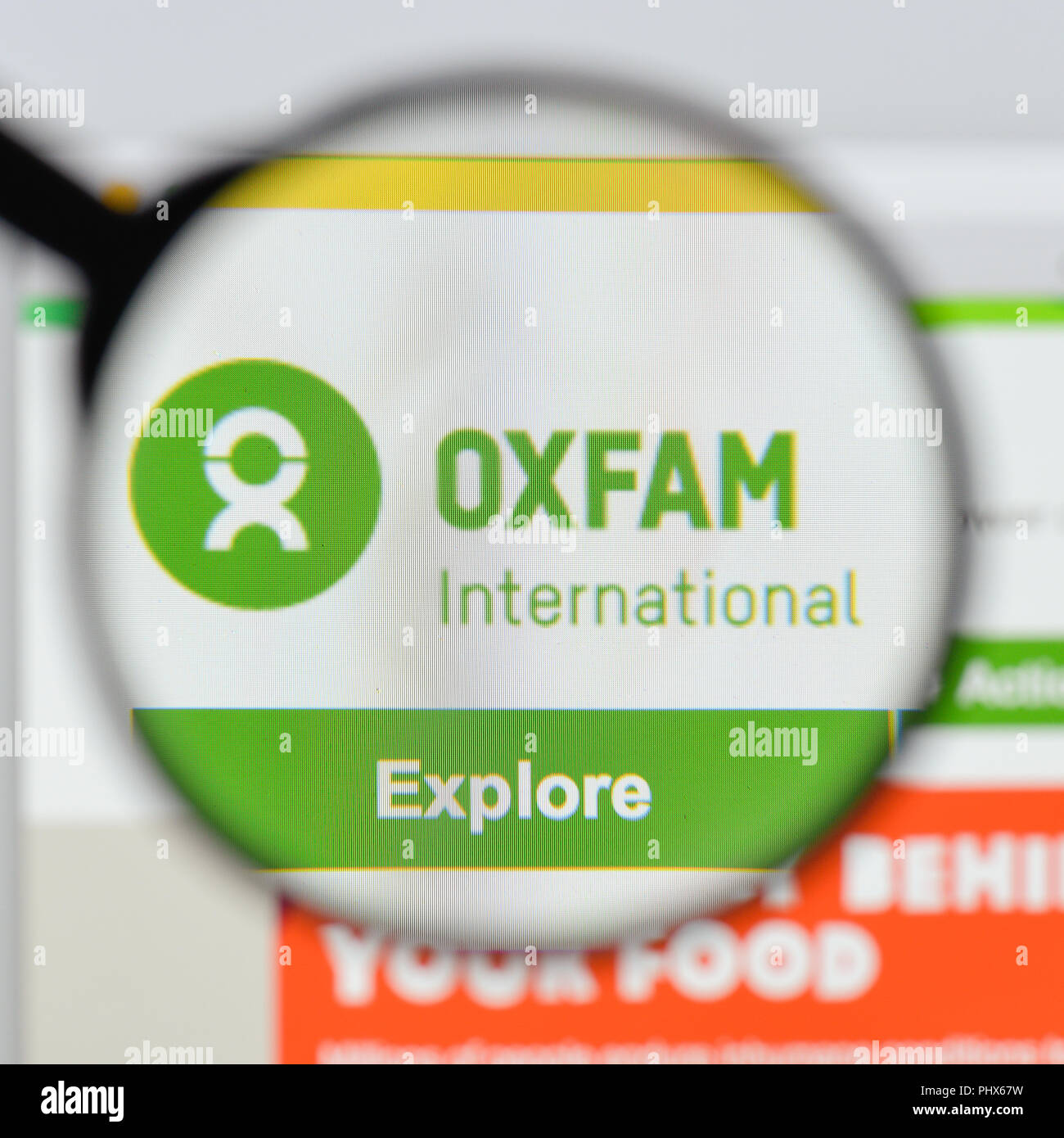Oxfam logo icon hi-res stock photography and images - Alamy