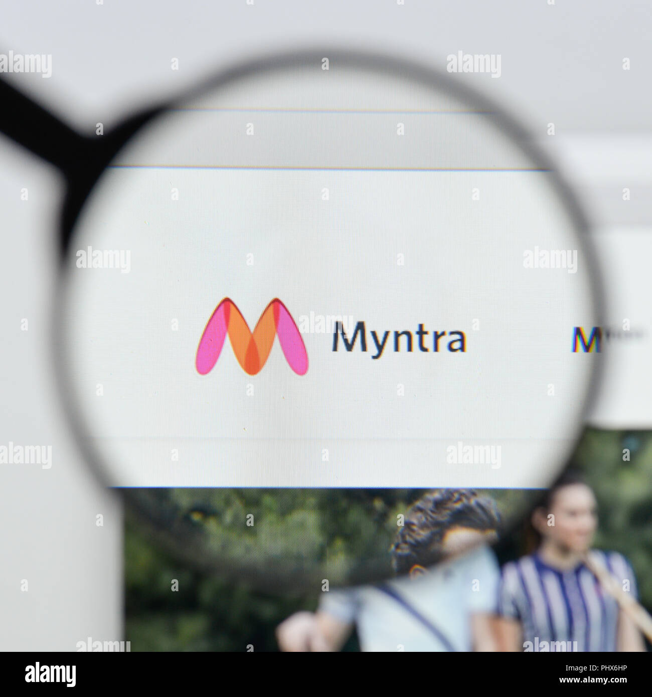 Myntra logo hi-res stock photography and images - Alamy