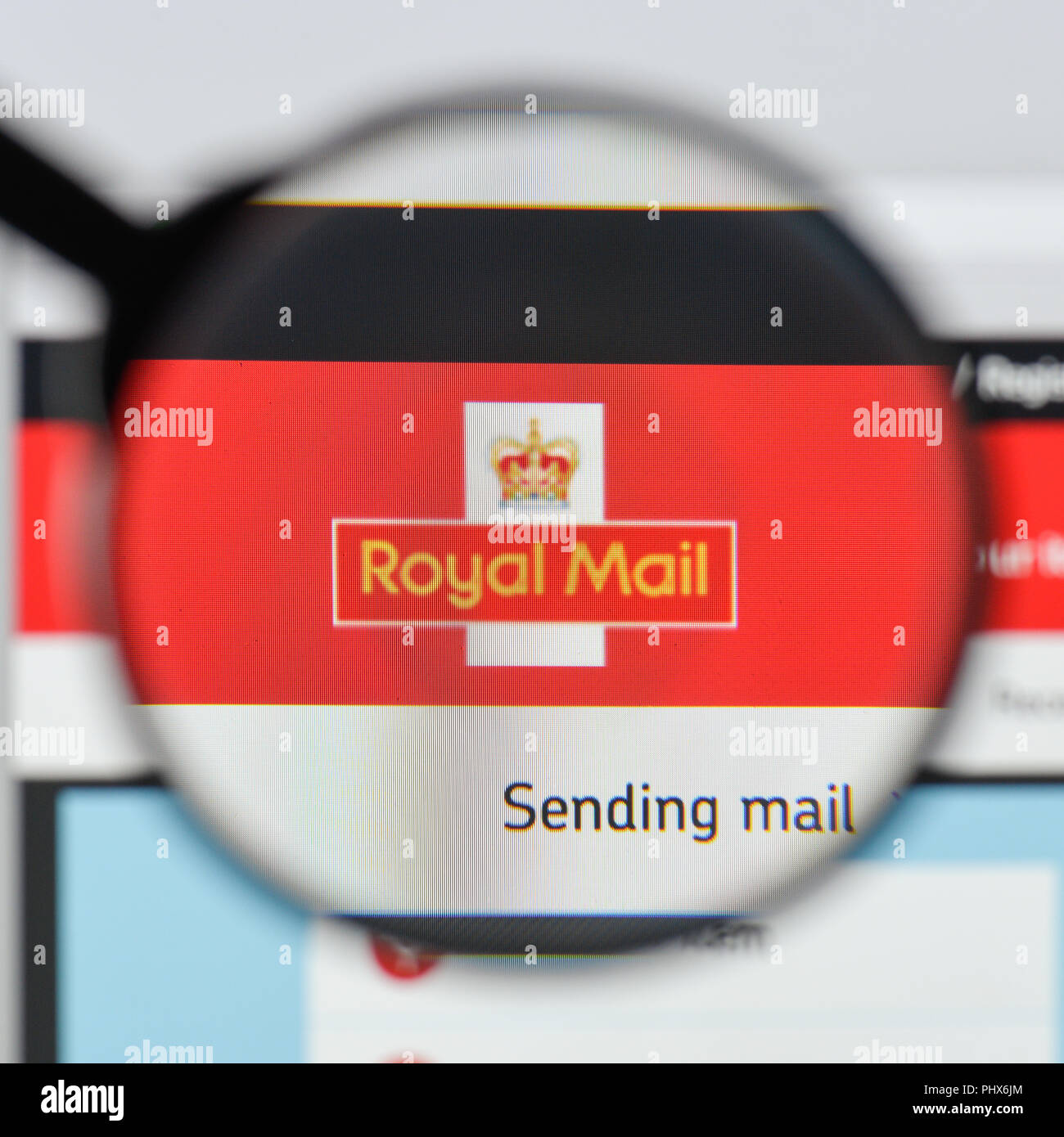 Royal mail website hi-res stock photography and images - Alamy