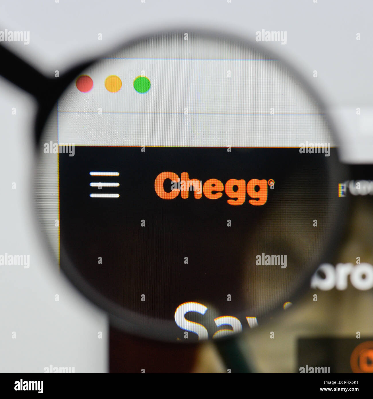 Chegg logo hi-res stock photography and images - Alamy