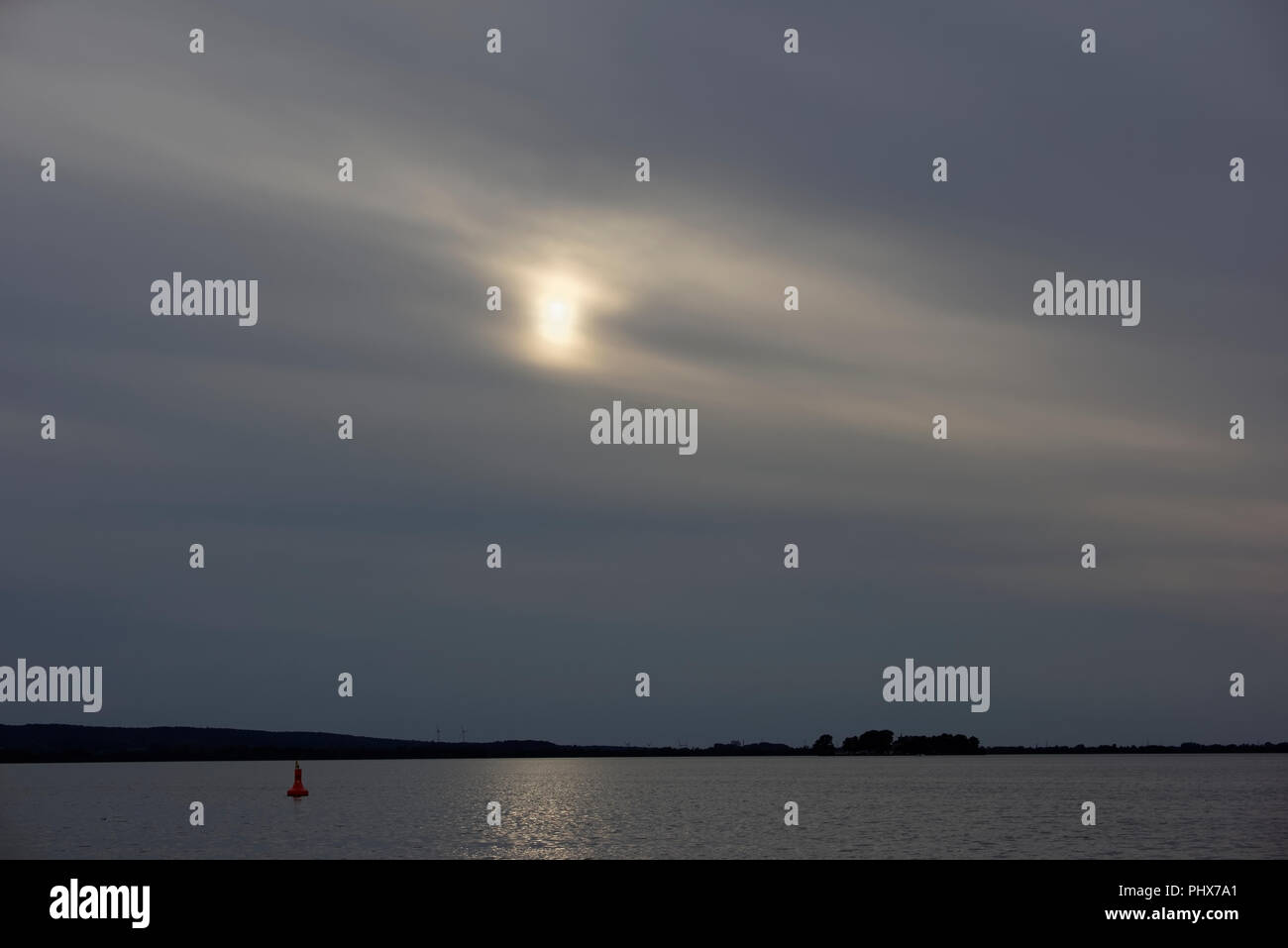 Seascape on Wilhelmstein, Steinhude am Meer,Germany Stock Photo - Alamy