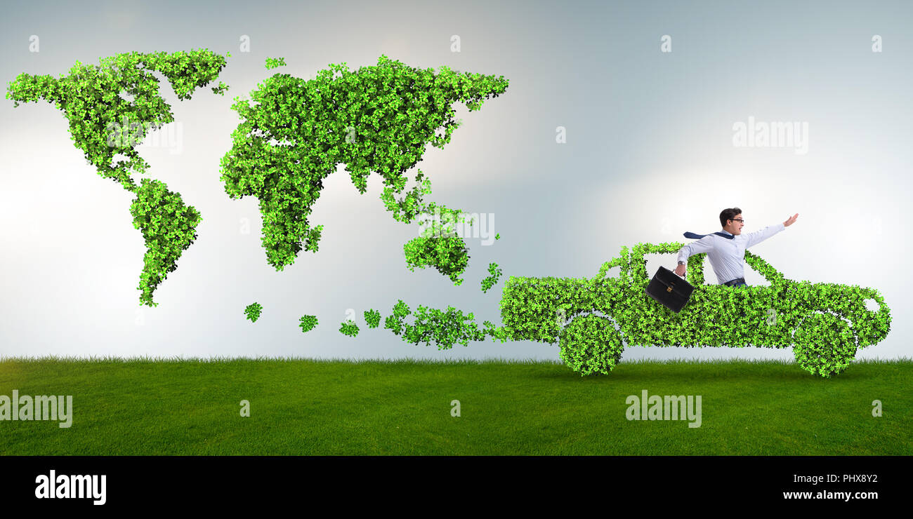 Concept of clean fuel and eco friendly cars Stock Photo - Alamy