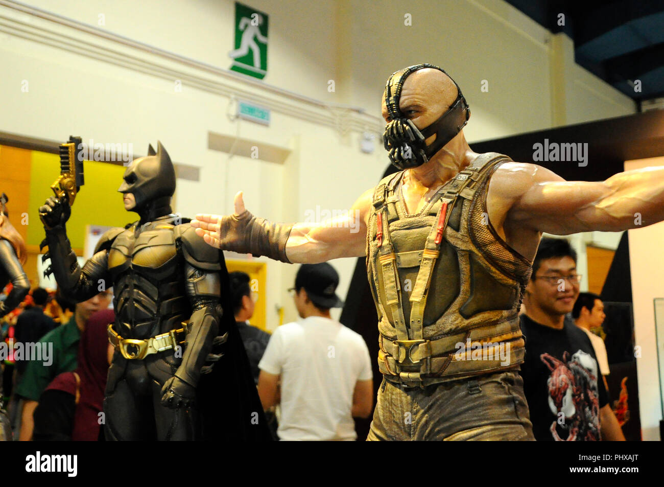 Fiction super villain action figure character of Bane from DC movies ...