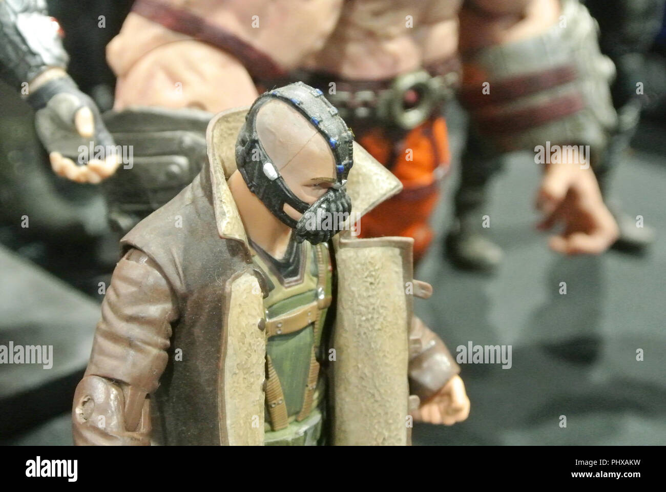 Fiction super villain action figure character of Bane from DC movies ...