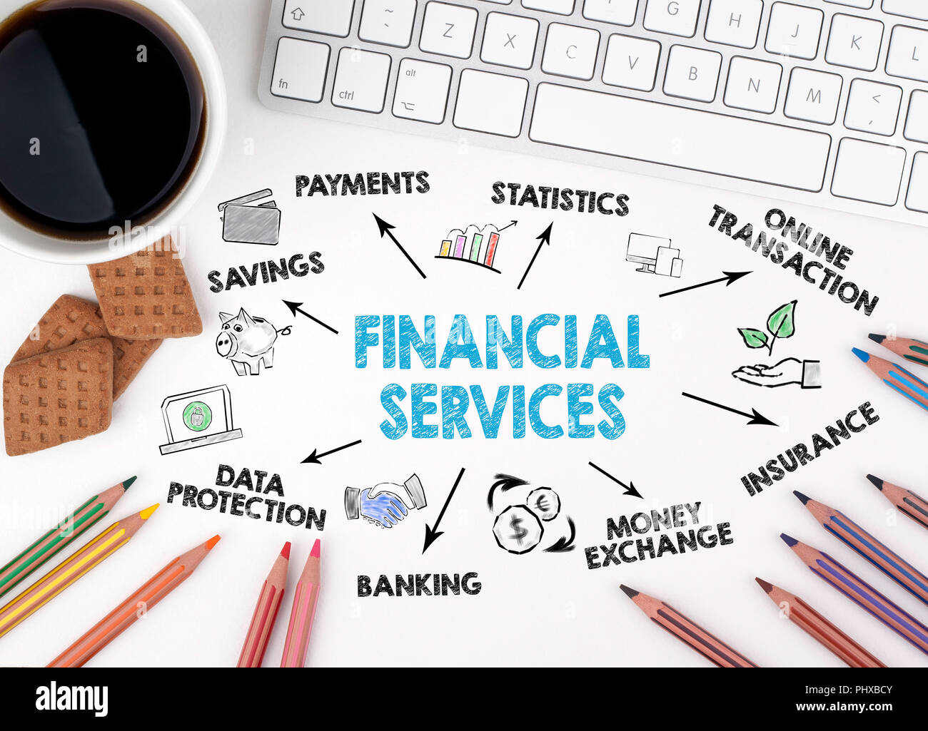 Financial Services Concept Stock Photo - Alamy