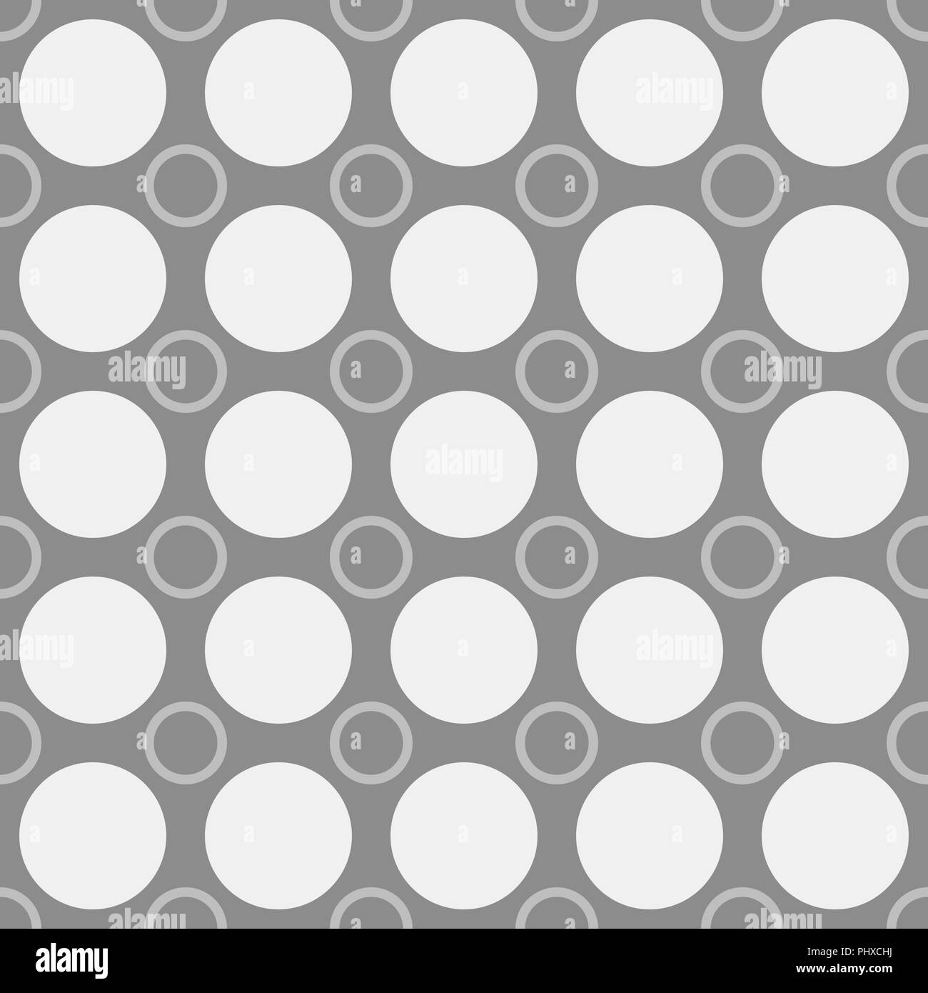 Abstract Seamless Circle Pattern Design Background Vector Graphic