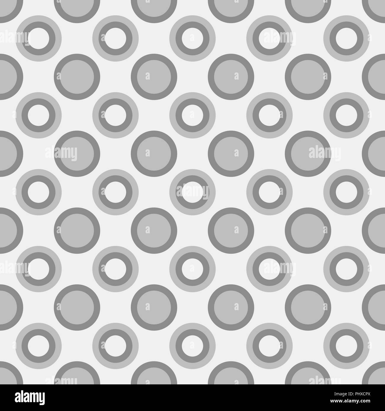 Geometrical Repeating Pattern Vector Circle Design Background Stock