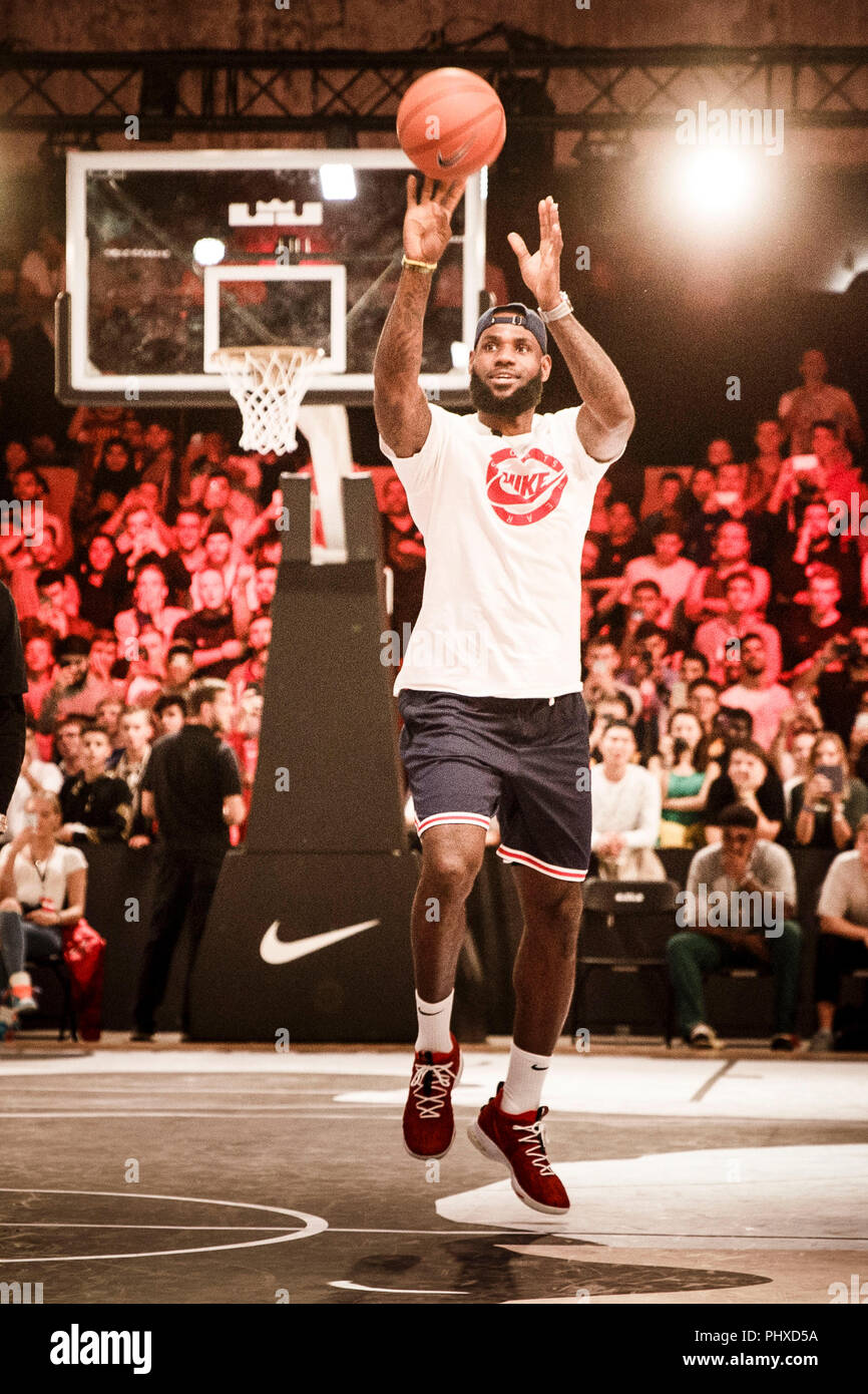 Berlin, Germany. 02nd Sep, 2018. 09/02/2018, Berlin: James LeBron, NBA ...