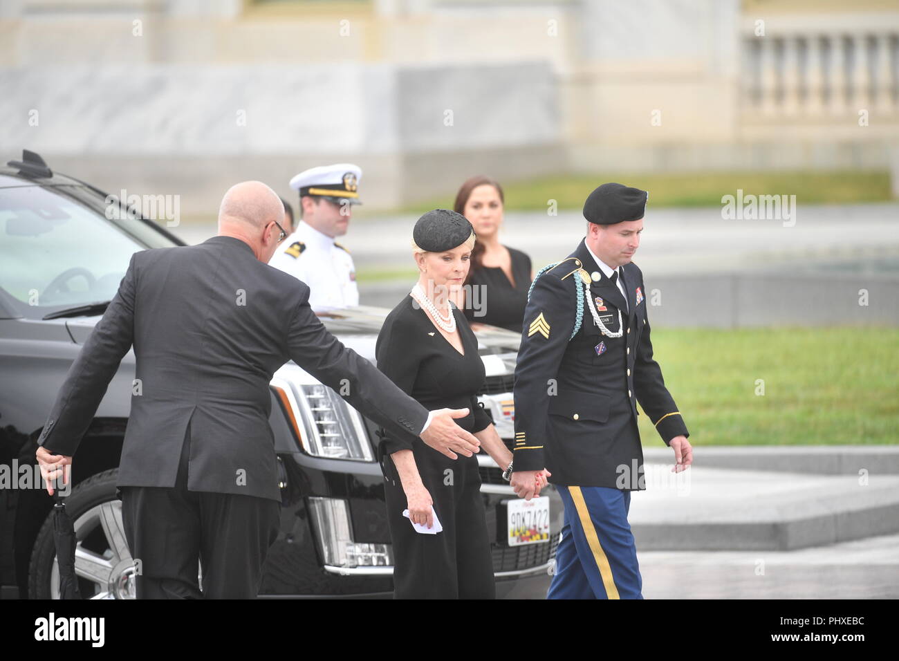 Washington, United States Of America. 01st Sep, 2018. The casket of ...