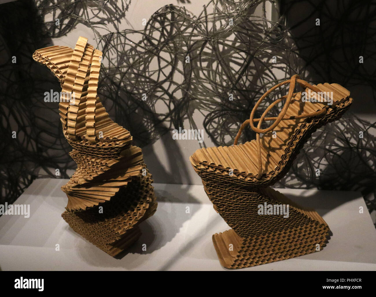 New York City, New York, USA. 2nd Sep, 2018. A view of 'Fantasy Shoe ...