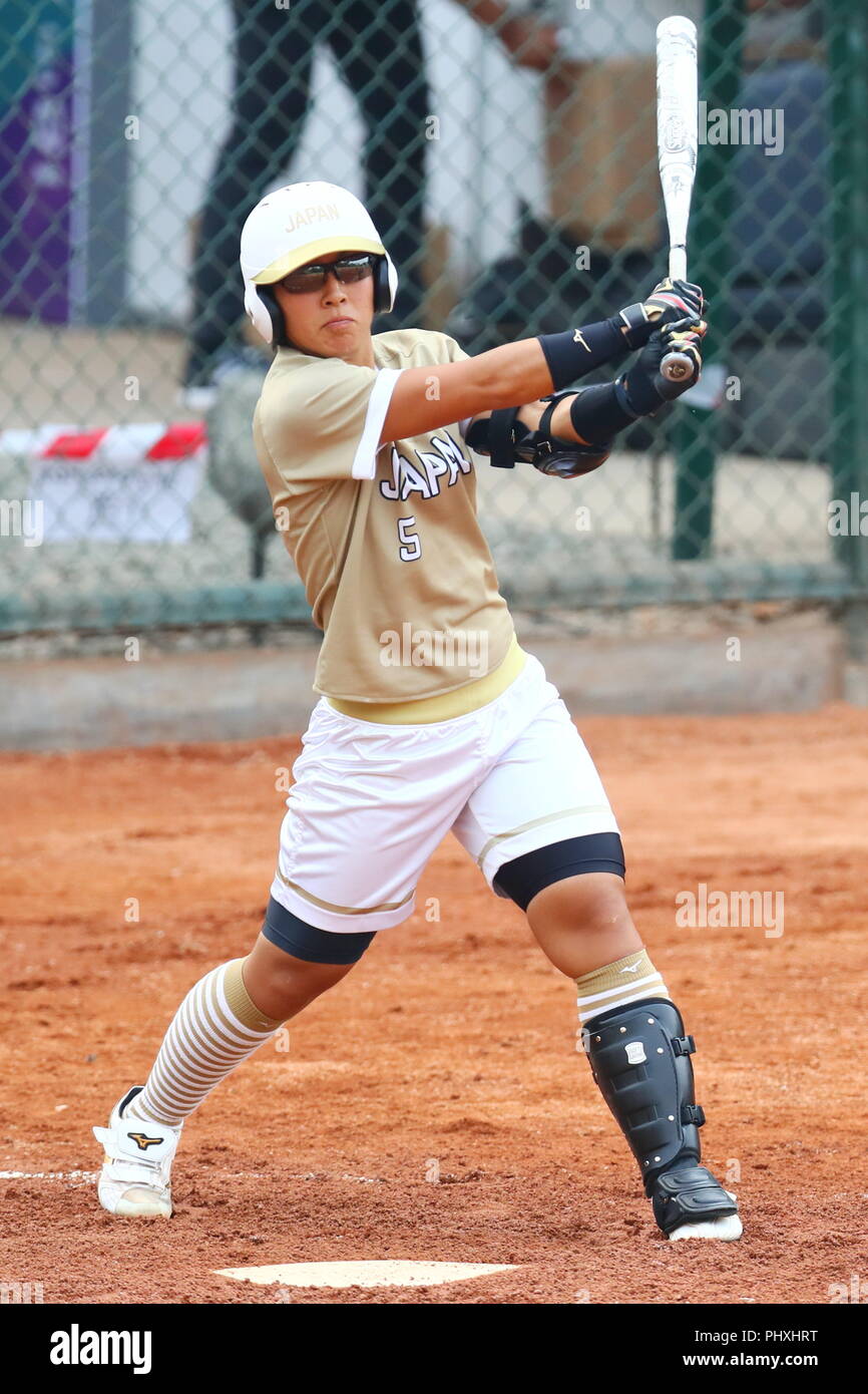 Jakarta, Indonesia. 24th Aug, 2018. Yu Yamamoto (JPN) Softball : Women ...