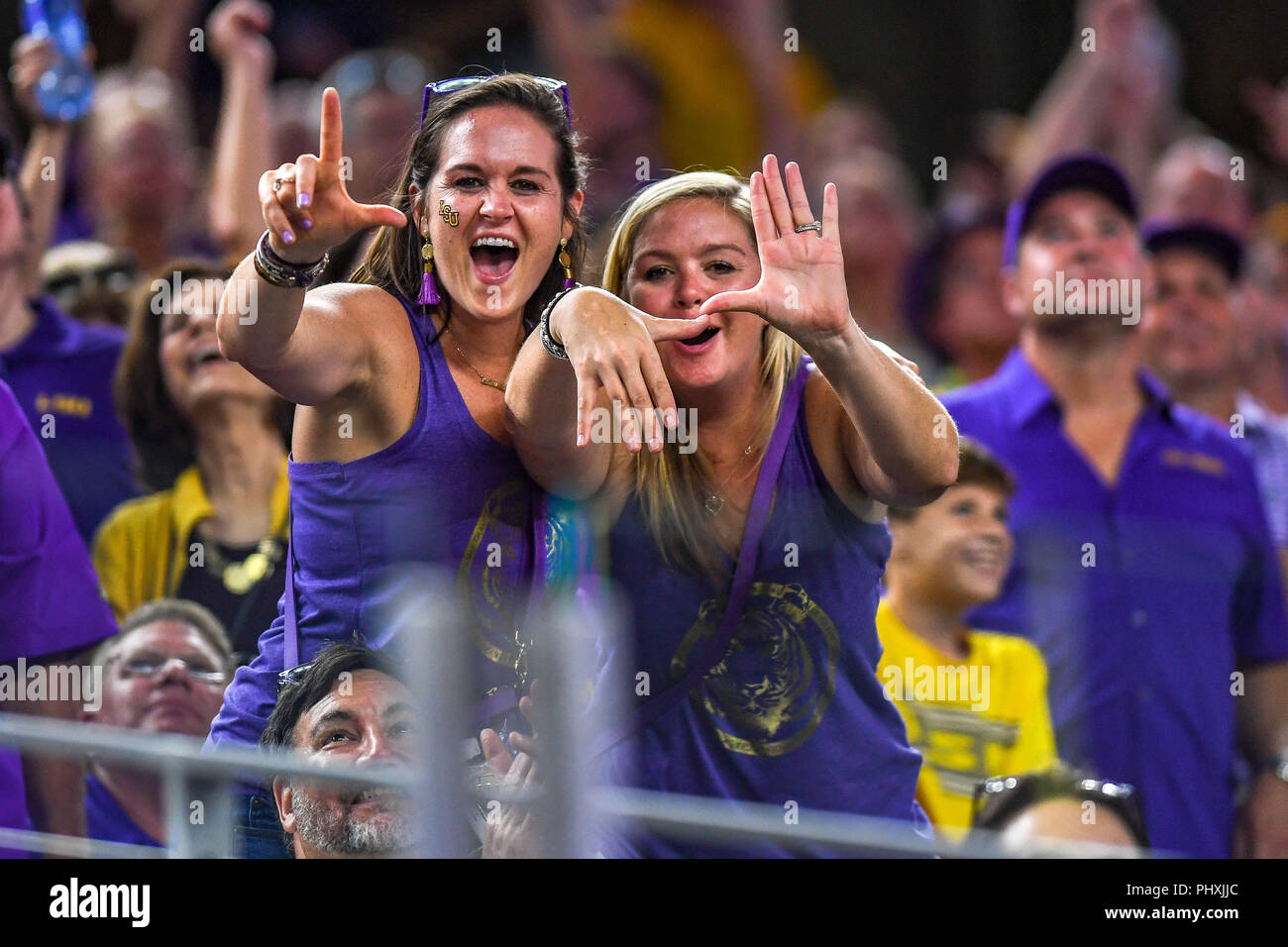 Lsu fans hi-res stock photography and images - Alamy