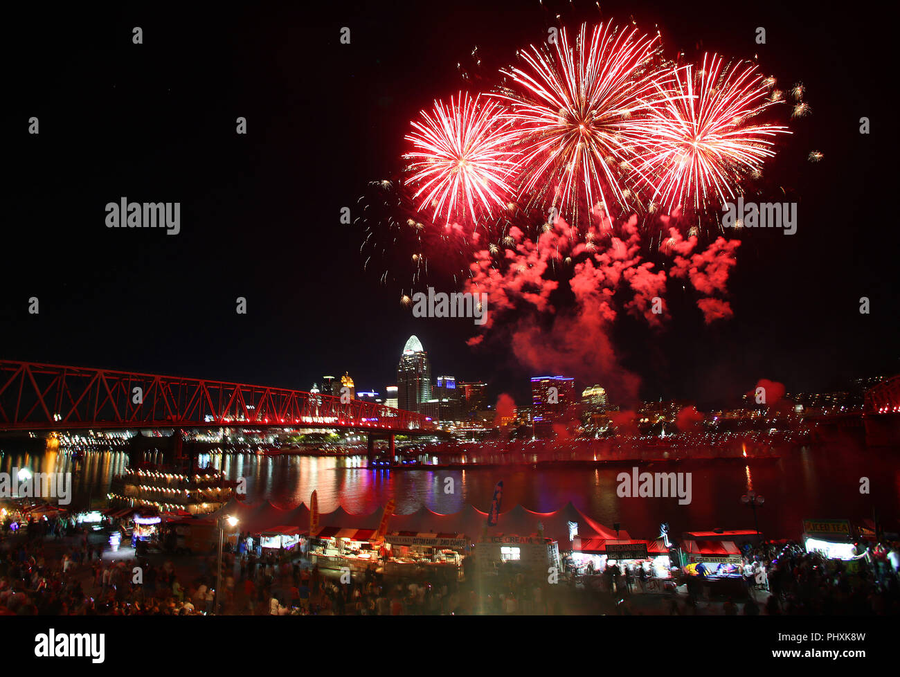 Leigh fireworks hi-res stock photography and images - Alamy