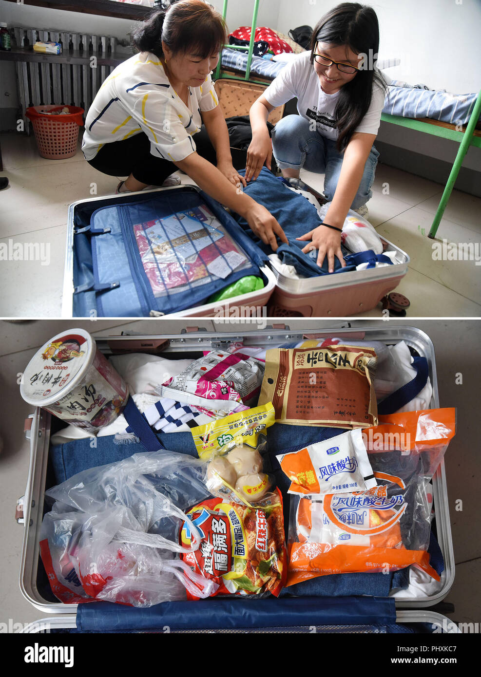 School suitcases hi-res stock photography and images - Alamy