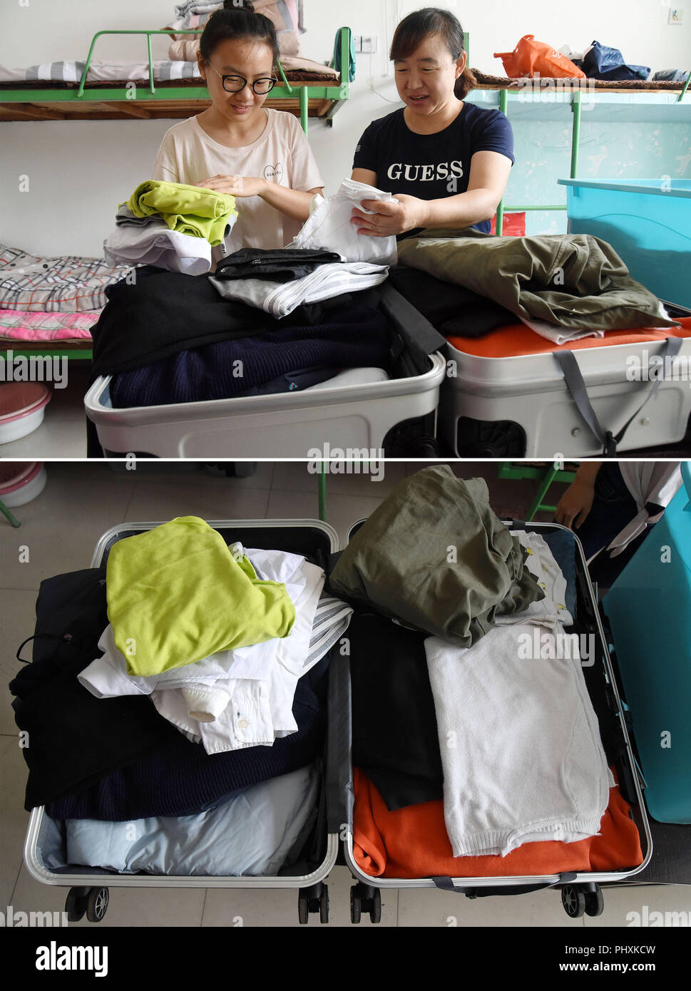 School suitcases hi-res stock photography and images - Alamy