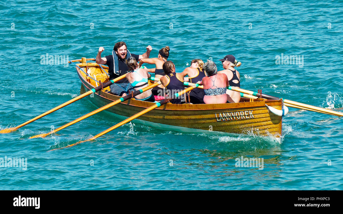 Teignmouth gig club hi-res stock photography and images - Alamy