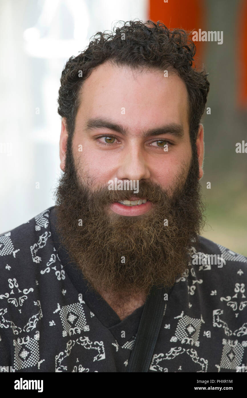 Duesseldorf, Deutschland. 31st Aug, 2018. Dominik BLOH, Author ...