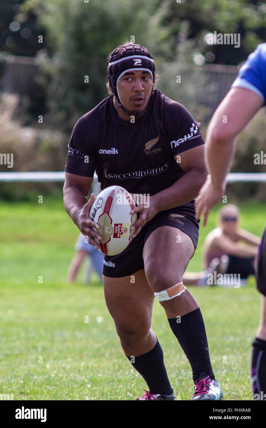 Gloucester, England. 2nd September, 2018. All Golds host Telford ...