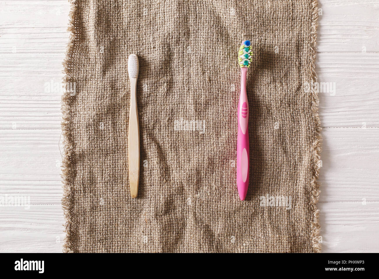 sustainable lifestyle concept. zero waste. eco natural bamboo ...