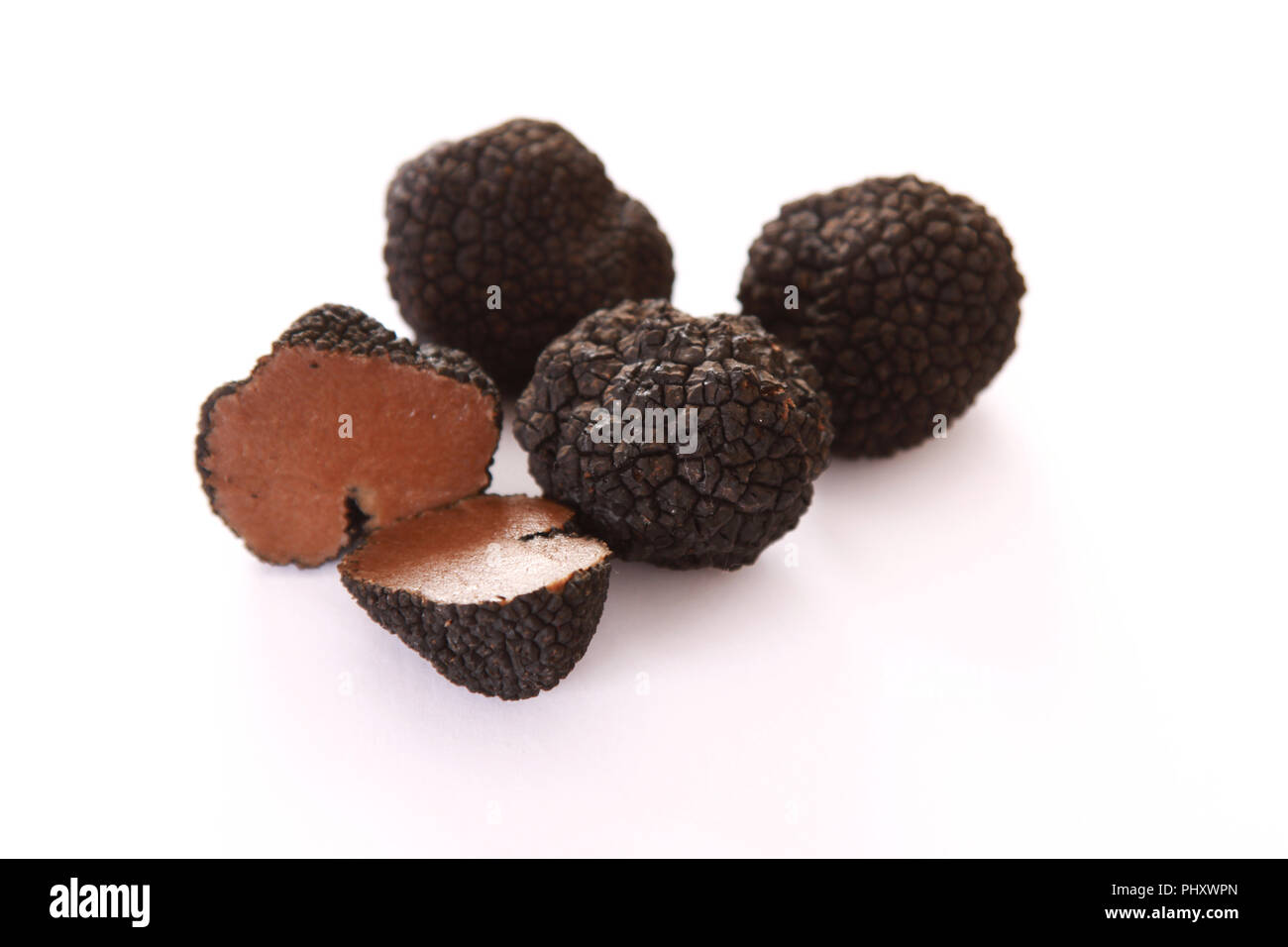 Black truffle and perigord Cut Out Stock Images & Pictures - Alamy