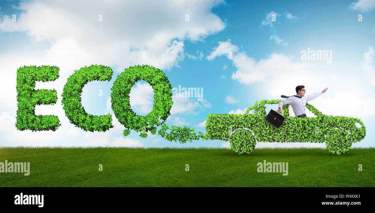 Concept of clean fuel and eco friendly cars Stock Photo - Alamy