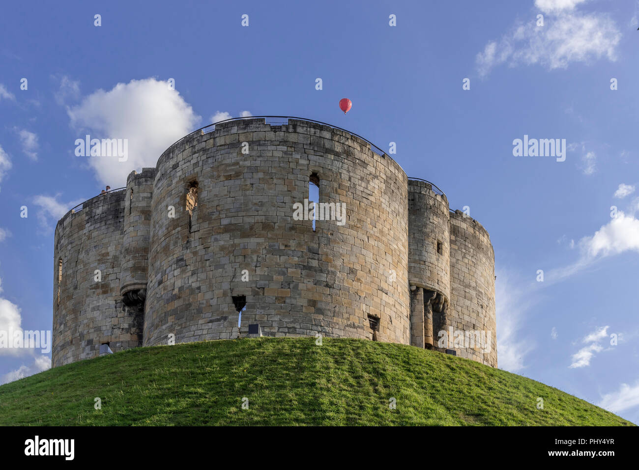 York. Cliffords Tower Stock Photo - Alamy