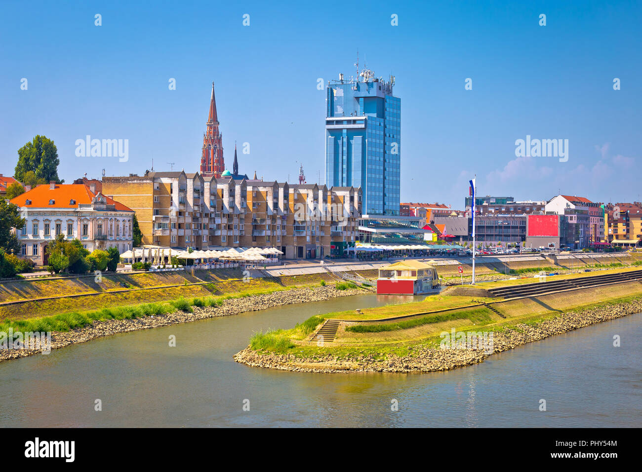 Osijek city and croatia and river hi-res stock photography and images ...