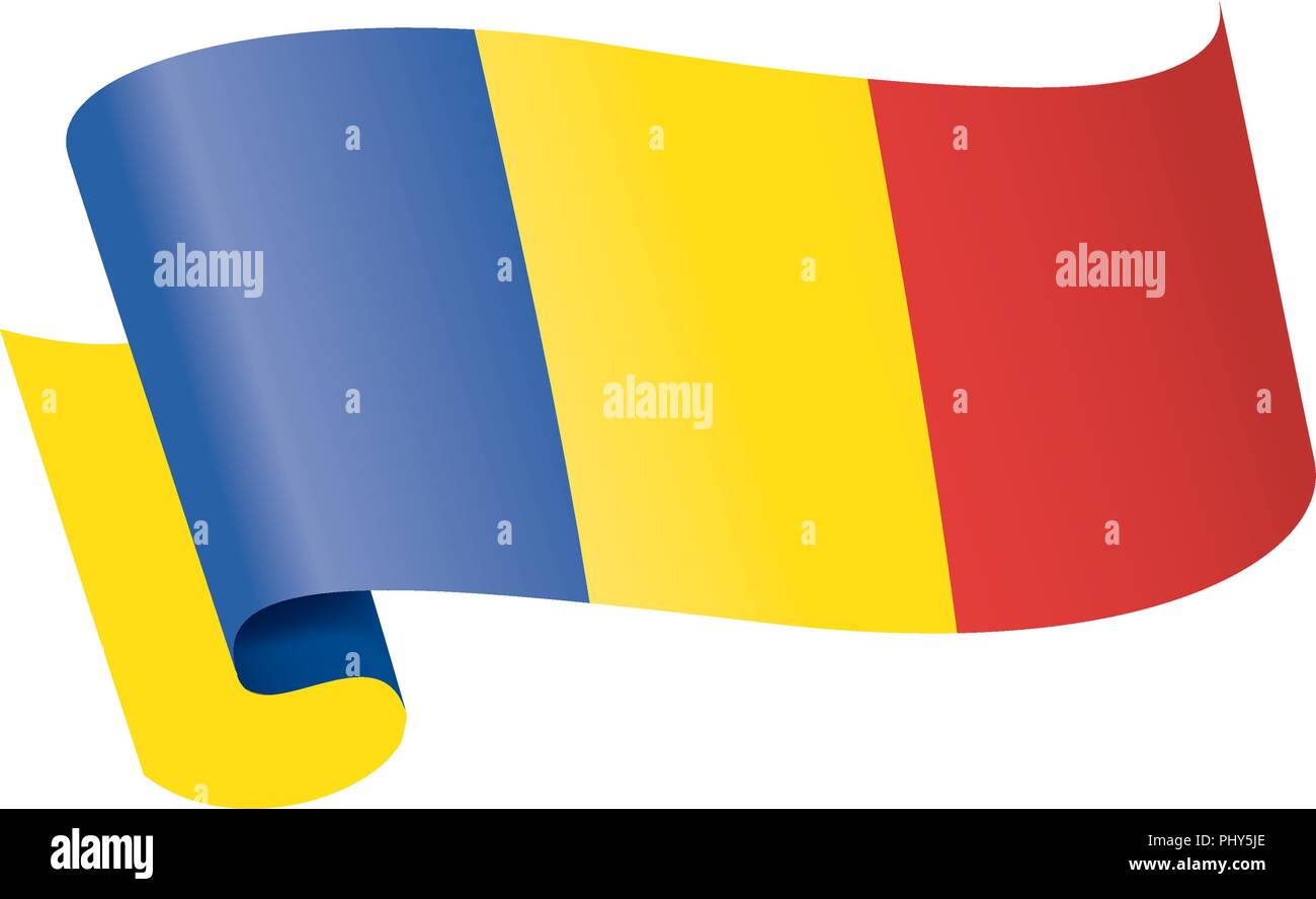 Romania flag, vector illustration on a white background Stock Vector Image & Art - Alamy
