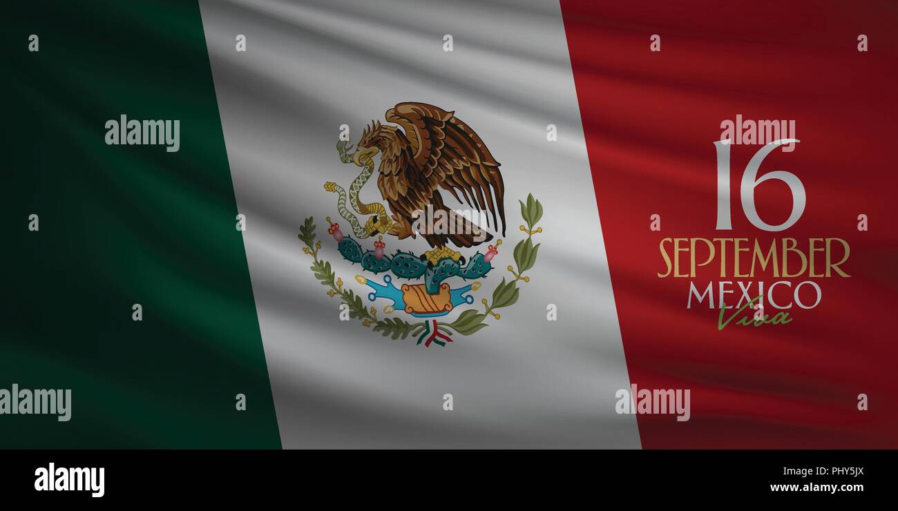 Viva mexico poster celebration vector hi-res stock photography and ...