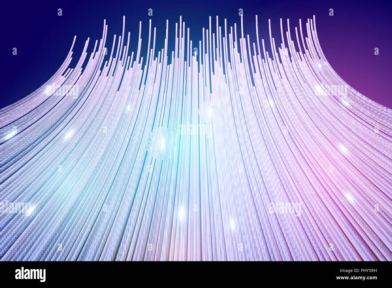 Big Data lines connected Stock Vector Image & Art - Alamy