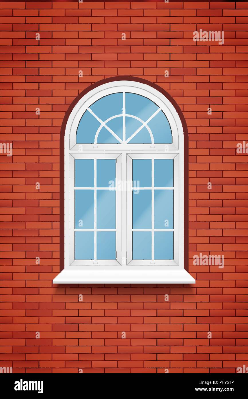 PVC arch window Stock Vector Image & Art - Alamy