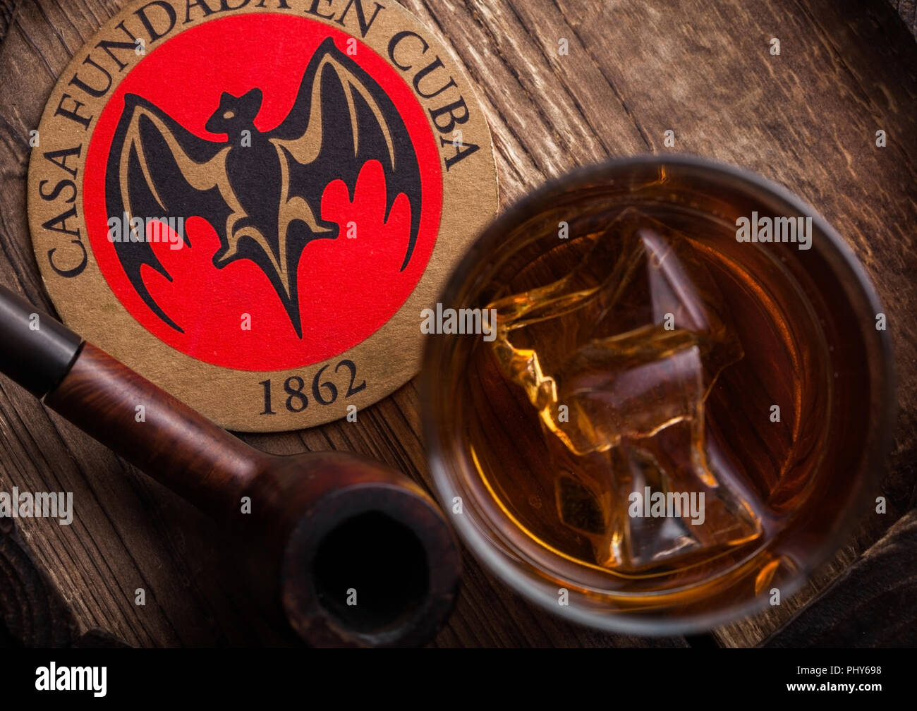 Bacardi Rum Bat Logo