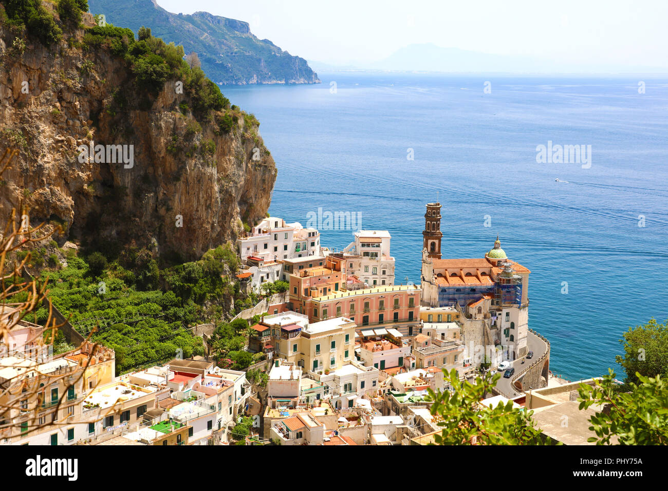 Church santa maria maddalena atrani hi-res stock photography and images ...