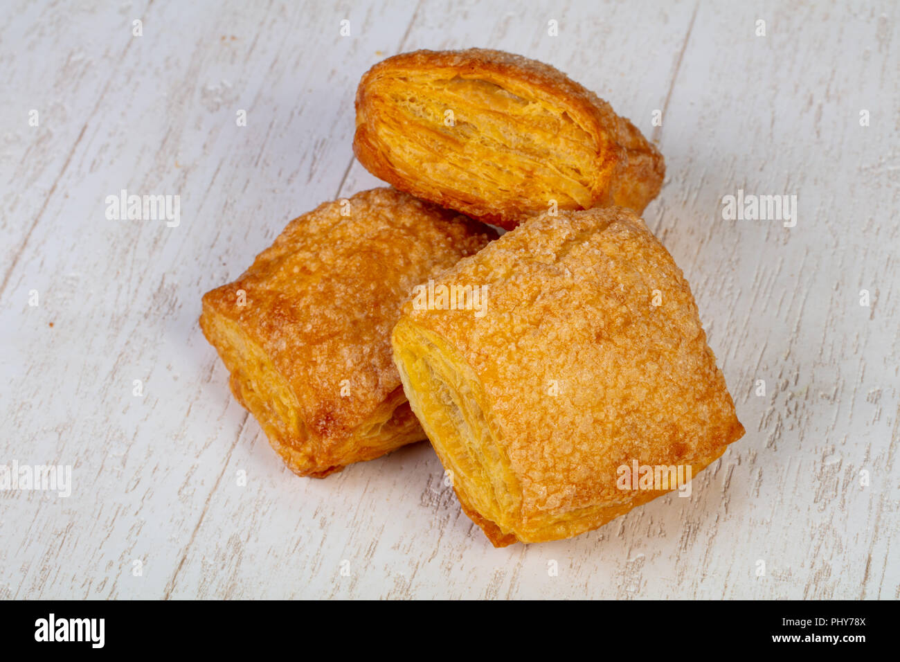 Delicious and sweet flaky cookies Stock Photo - Alamy