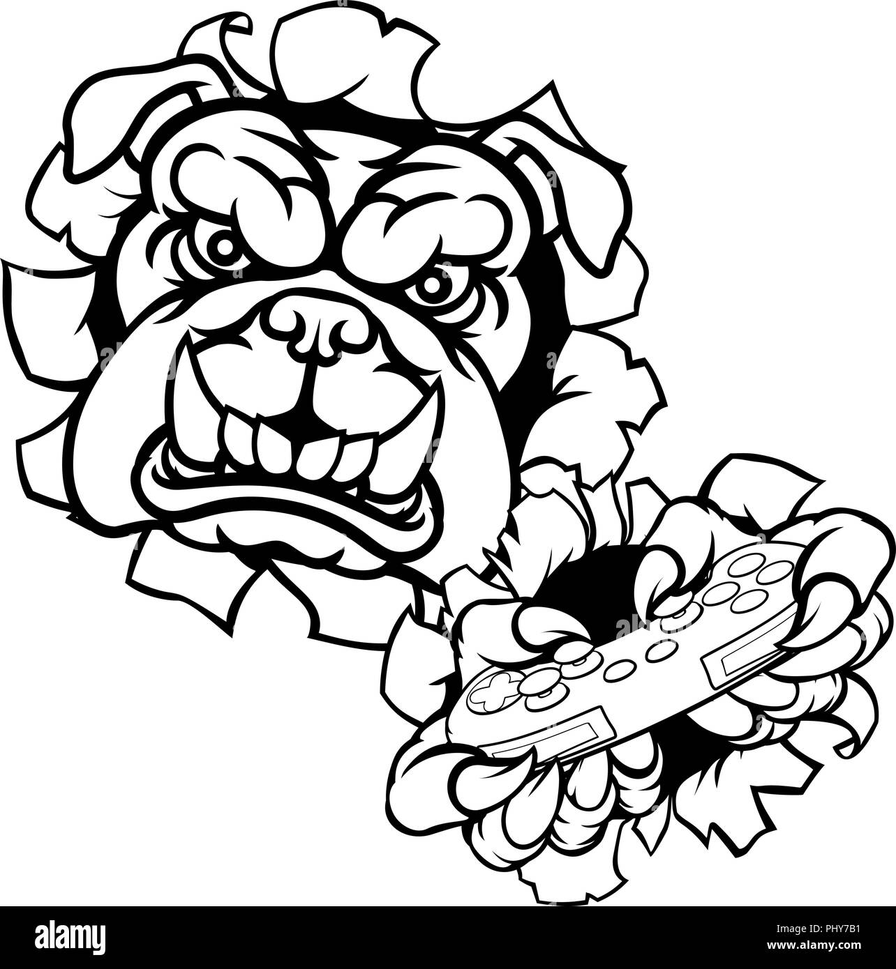 Esports background Black and White Stock Photos & Images - Alamy