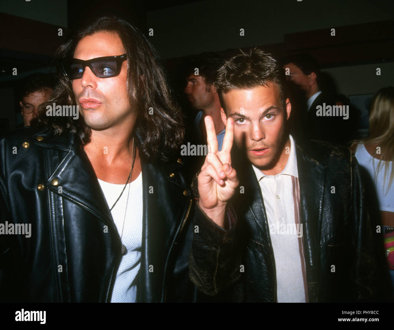 HOLLYWOOD, CA - SEPTEMBER 8: (L-R) Actor Richard Grieco and actor ...