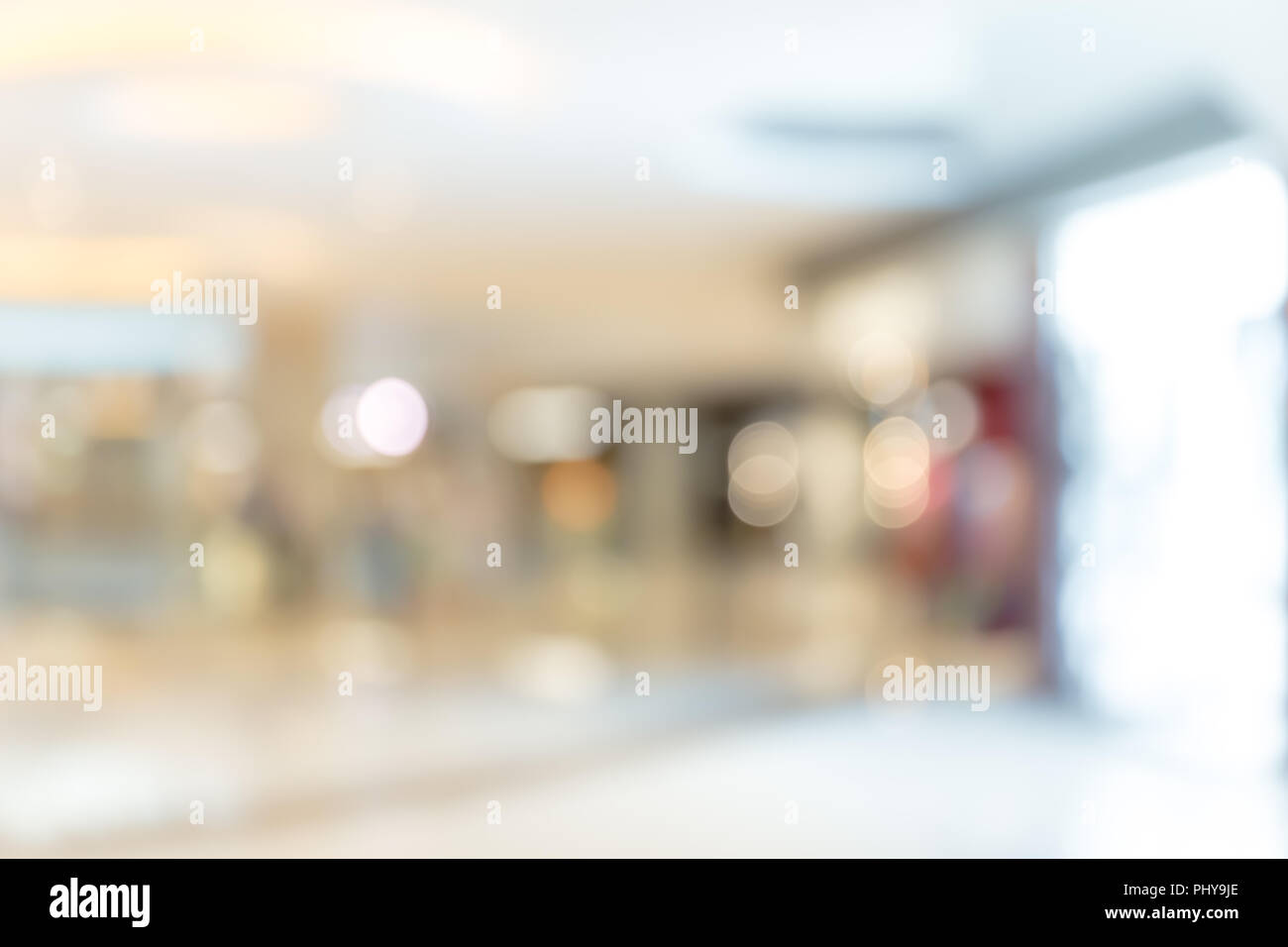 Abstract background of shopping mall on Hong Kong Stock Photo - Alamy