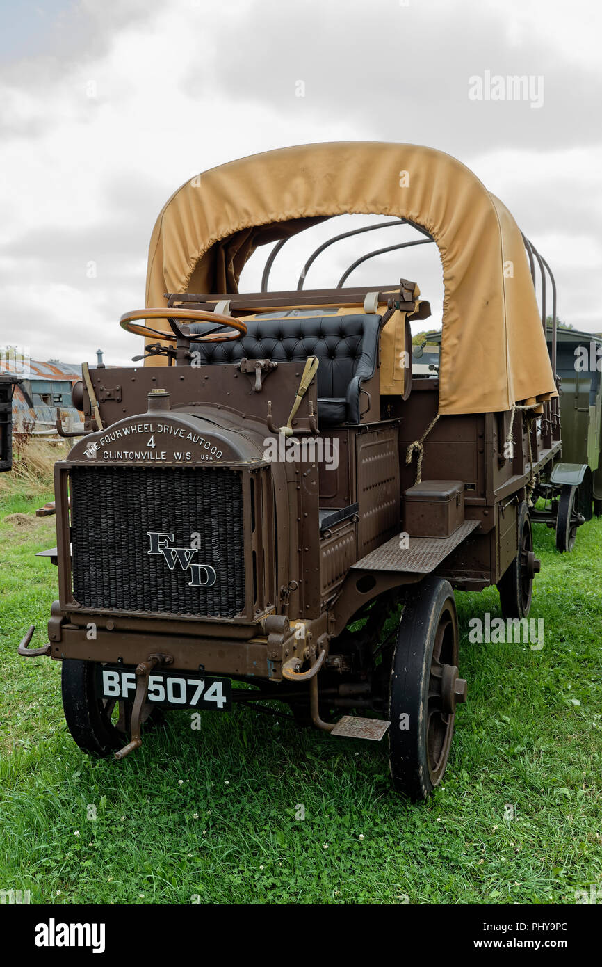 US Army Model B three ton truck by The Four Wheel Drive Auto Company ...