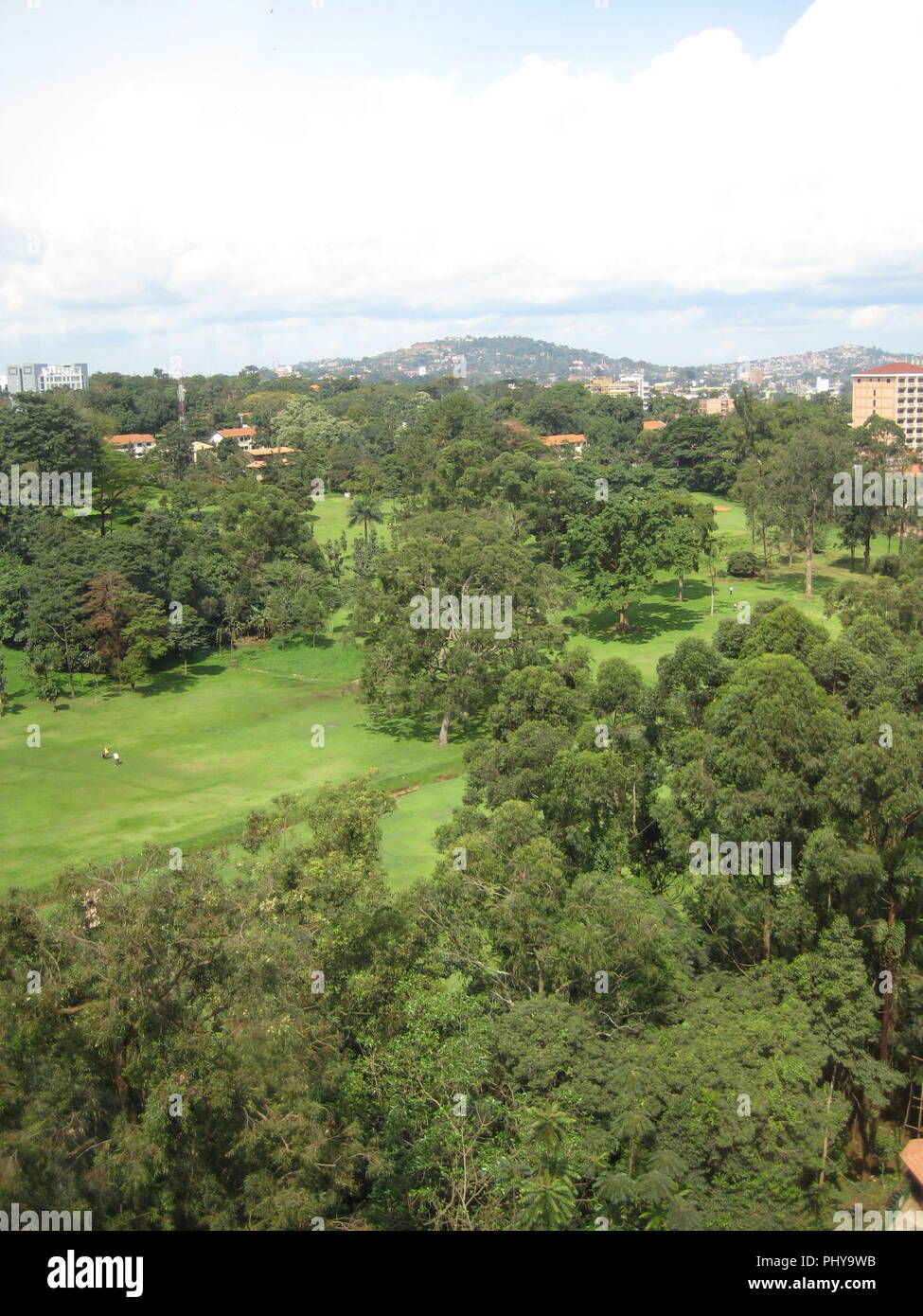 View of a fairway at Uganda Golf Club, Kampala Stock Photo - Alamy