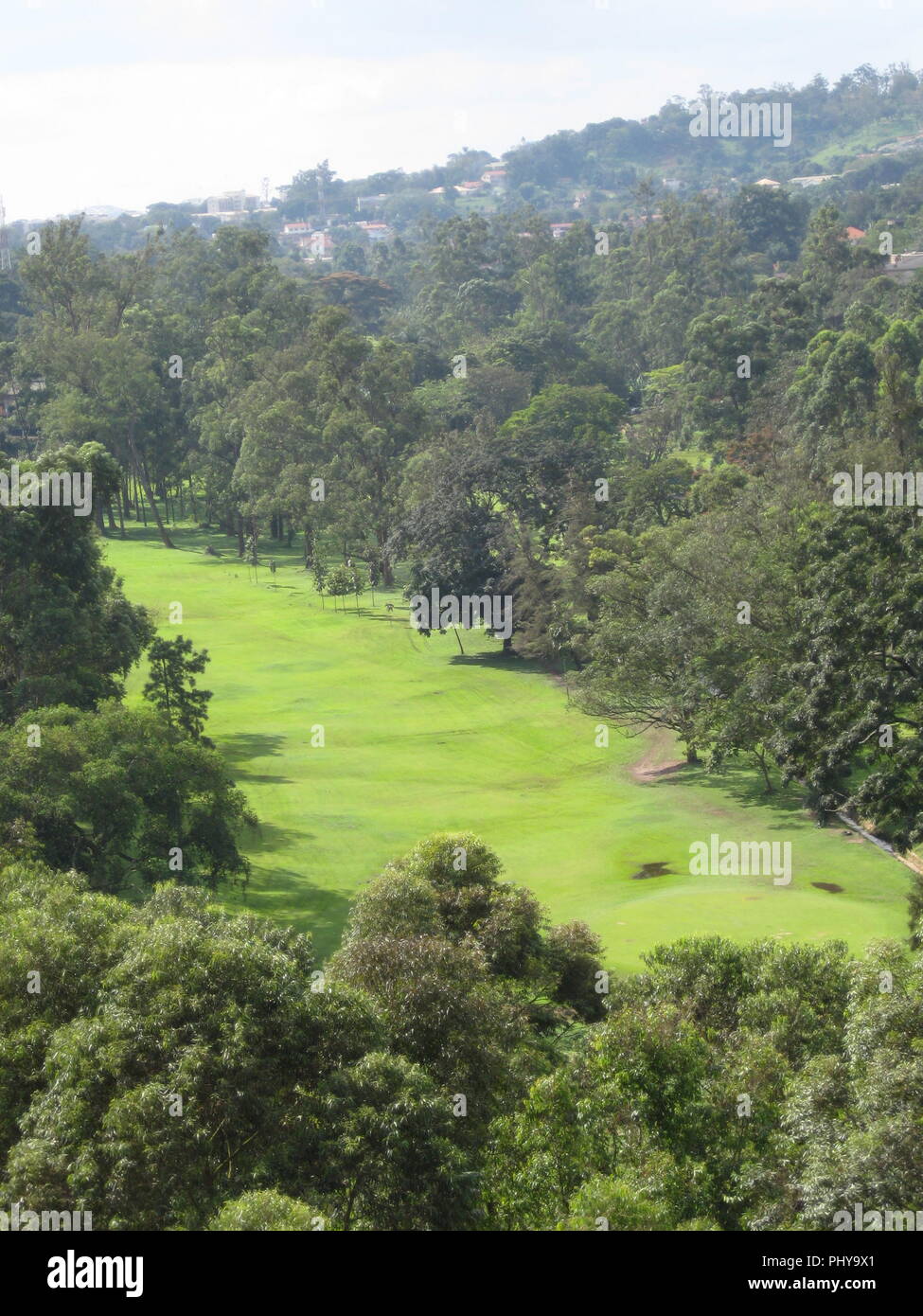 View of a fairway at Uganda Golf Club, Kampala Stock Photo - Alamy