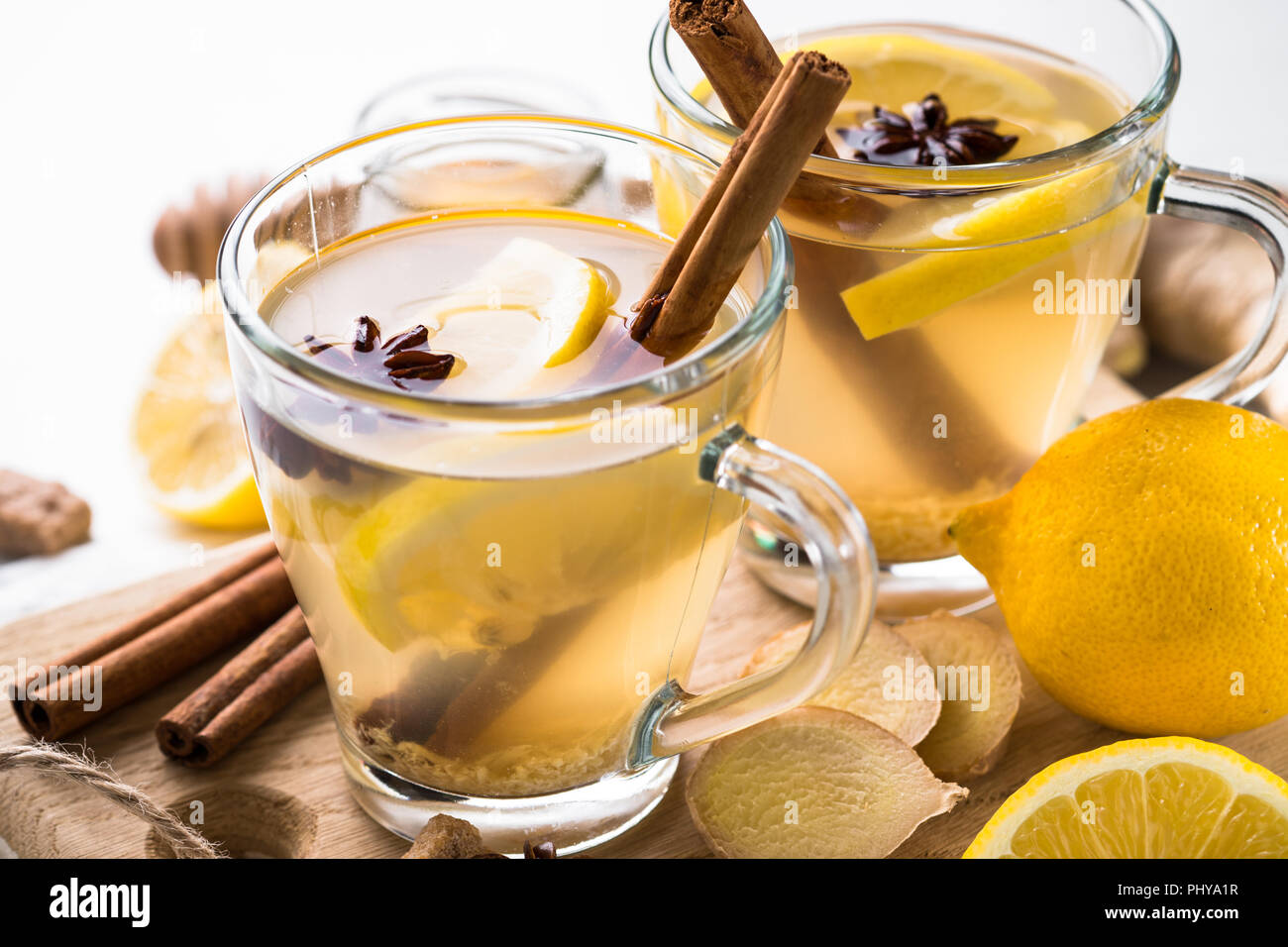 Hot ginger tea spices hi-res stock photography and images - Alamy