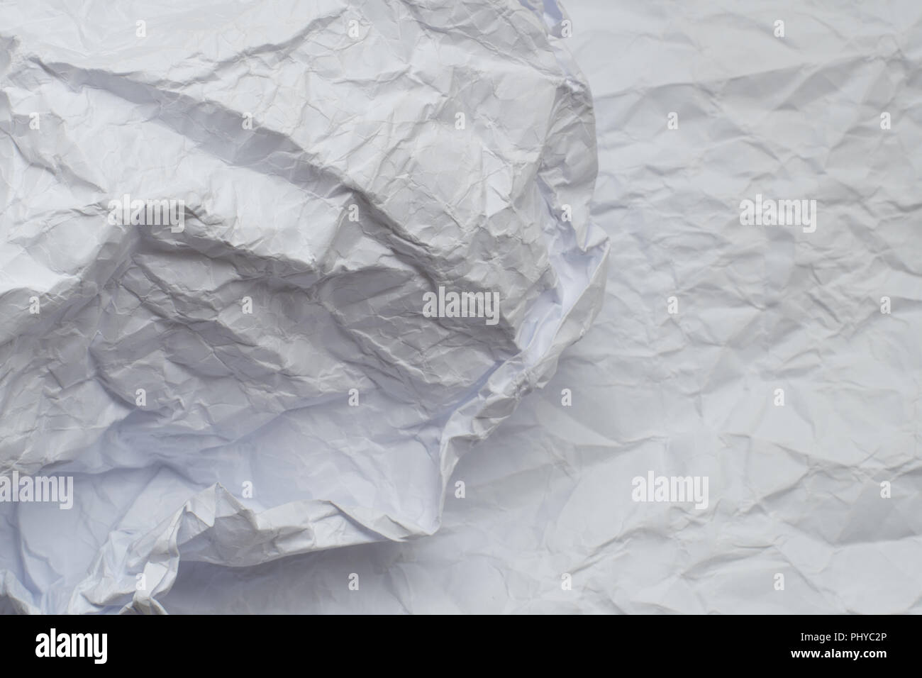 Paper texture. White crumpled paper background Stock Photo - Alamy