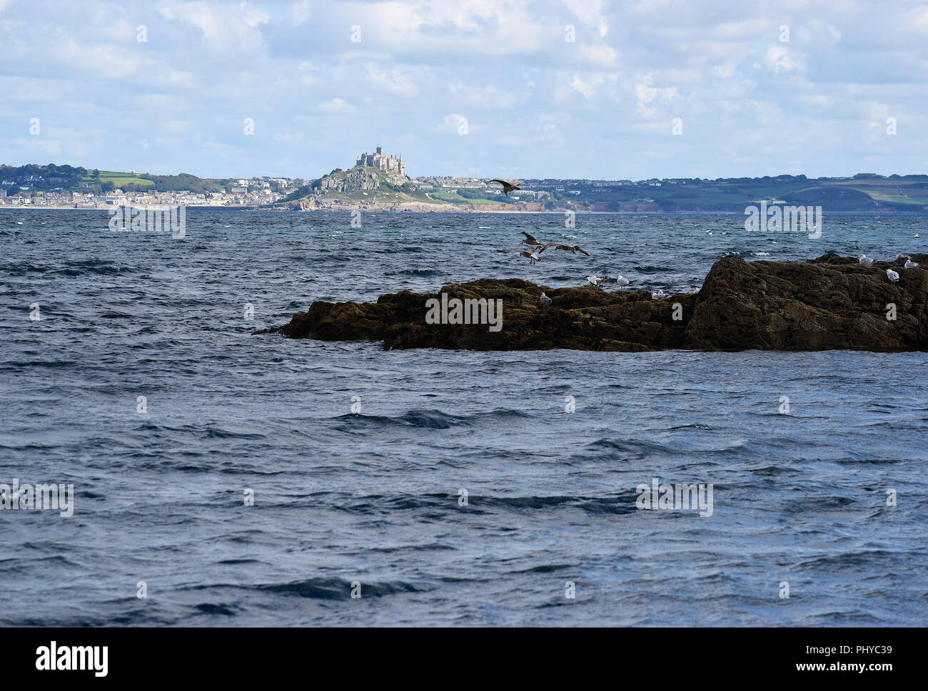 St michaels mount in the snow hi-res stock photography and images - Alamy