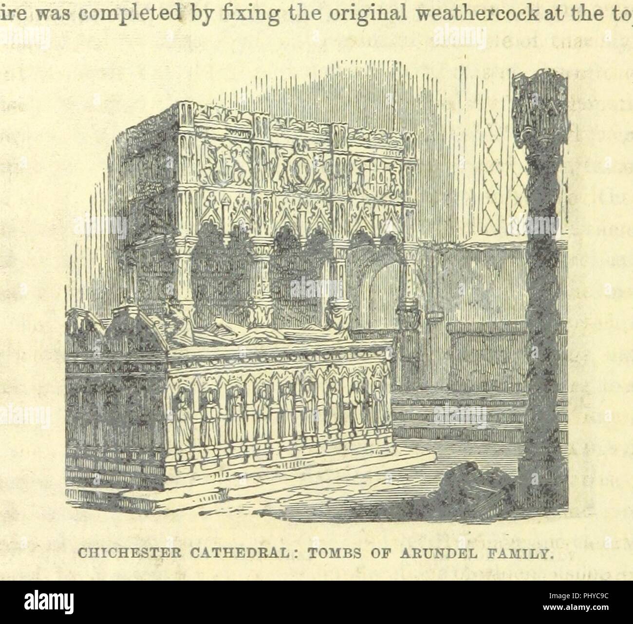 Chichester cathedral drawing hi-res stock photography and images - Alamy